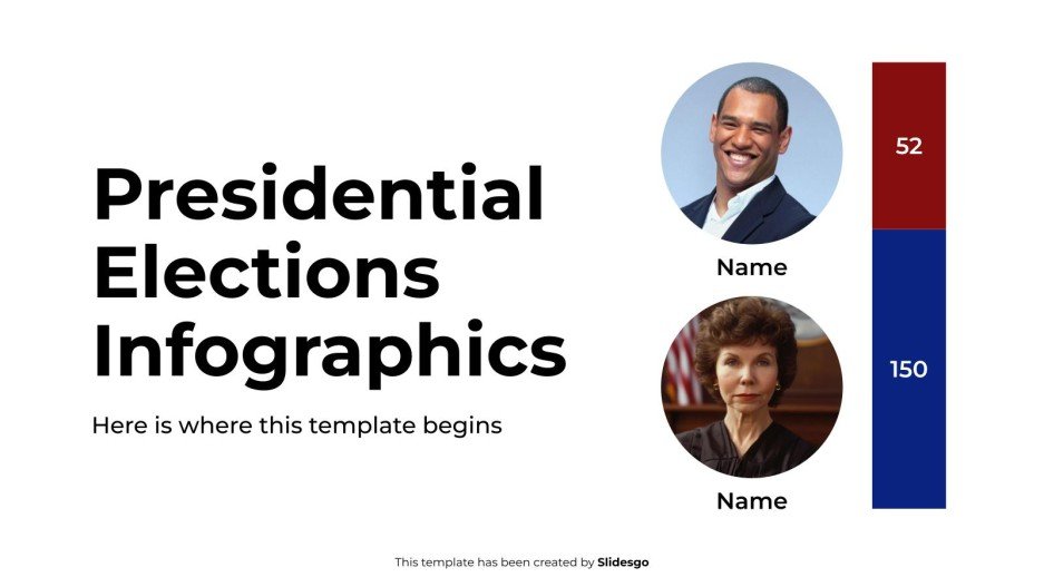 Presidential Elections Infographics Template