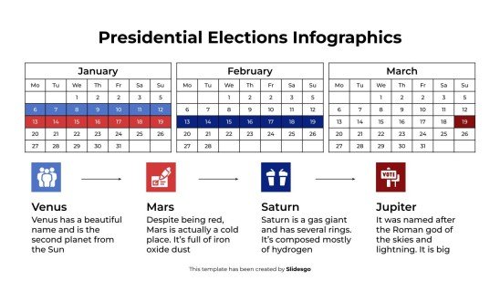 Presidential Elections Infographics Template
