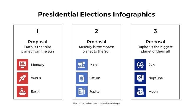 Presidential Elections Infographics Template