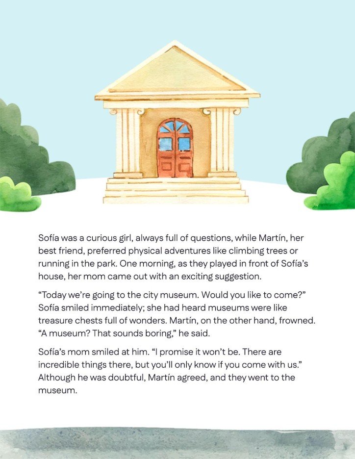 Day at the Museum Story Book Presentation