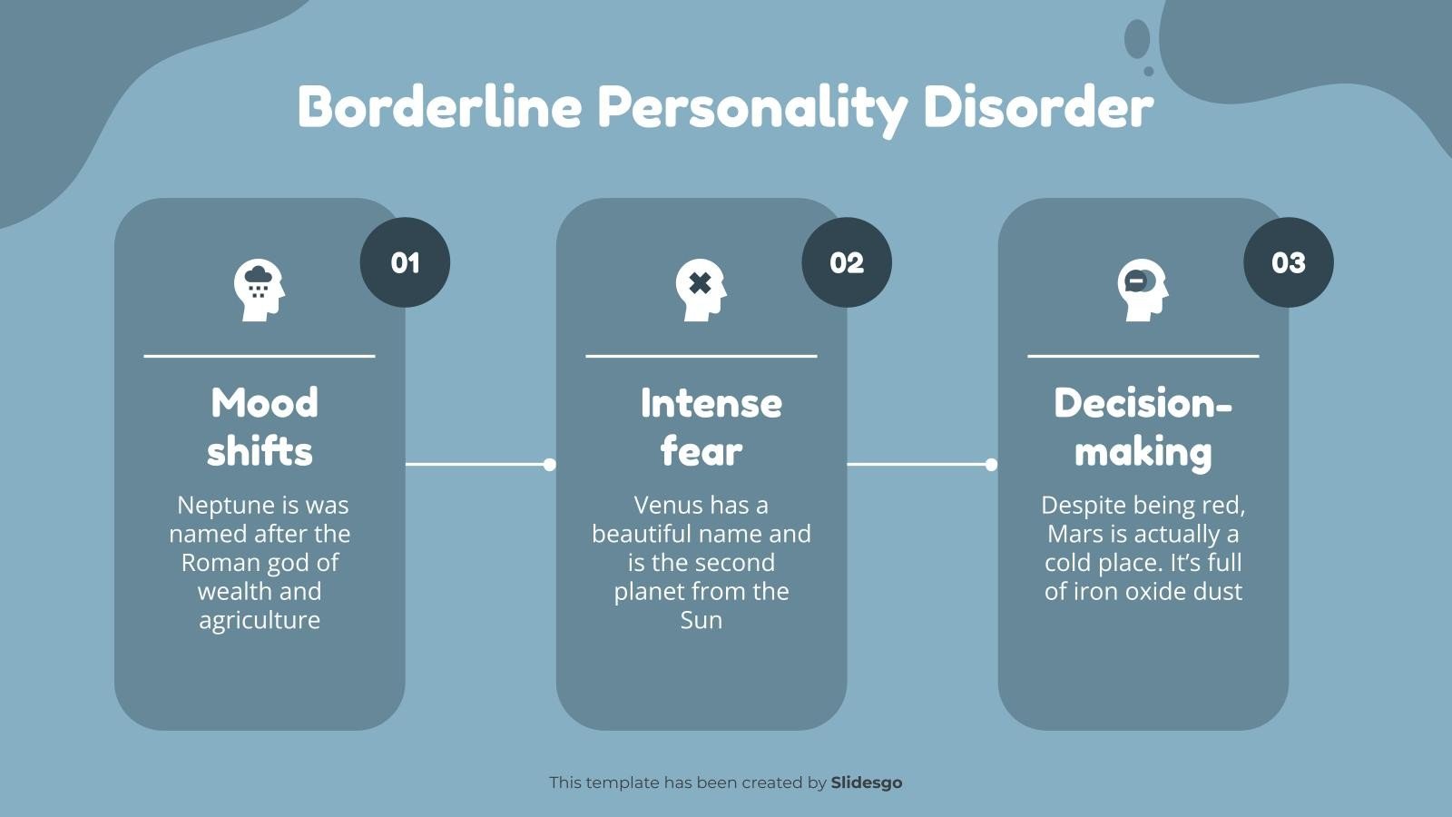 Borderline Personality Disorder Infographics Presentation