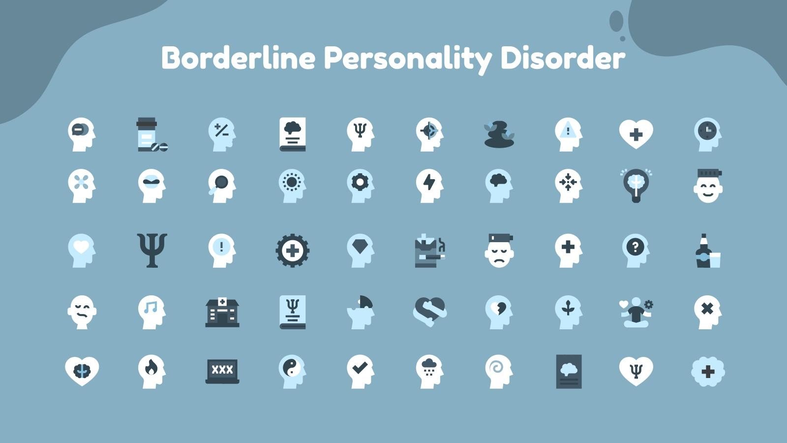 Borderline Personality Disorder Infographics Presentation