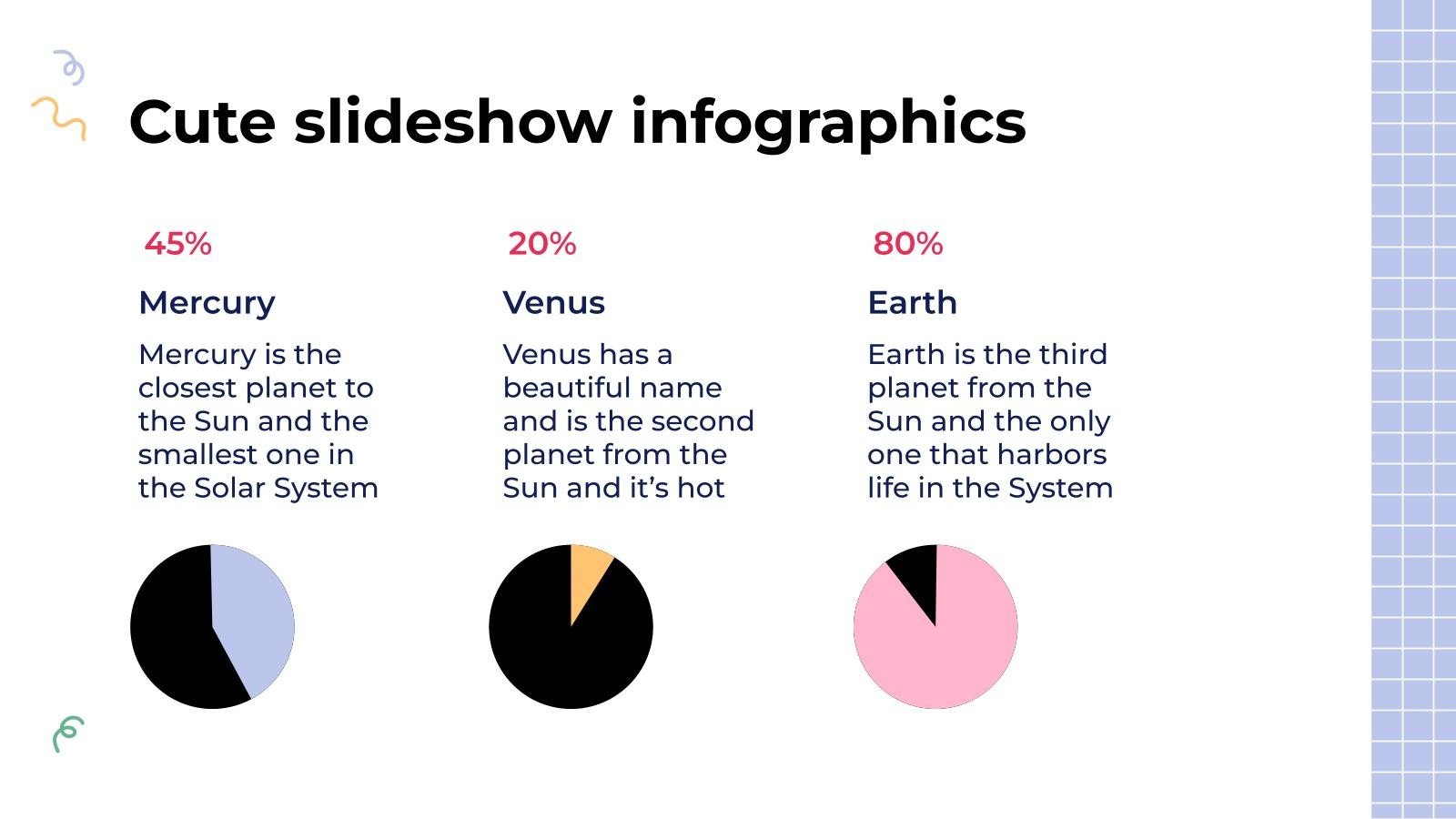 Cute Infographics Template