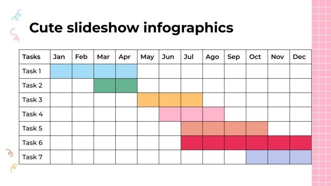 Cute Infographics Template