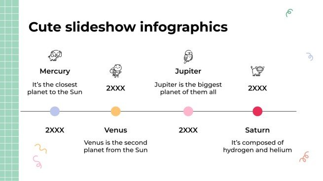 Cute Infographics Template