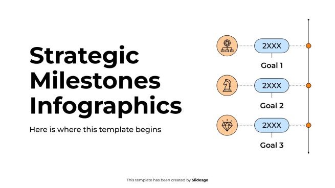 Strategic Milestones Infographics Template