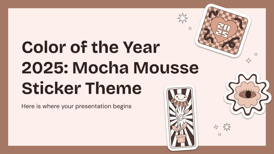 Free templates with Stickers for Google Slides & PowerPoint