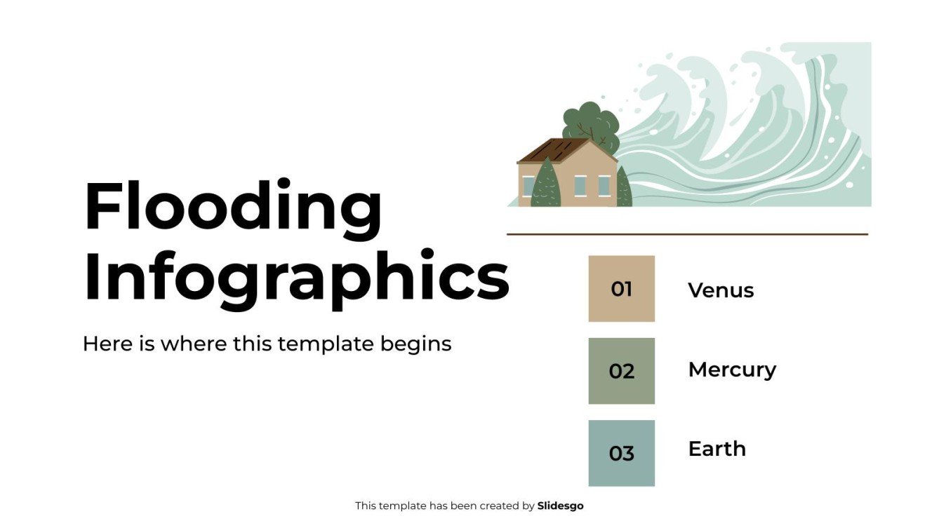 Flooding Infographics Template