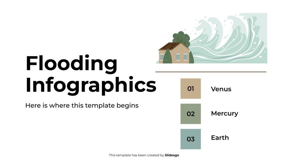 Flooding Infographics Template