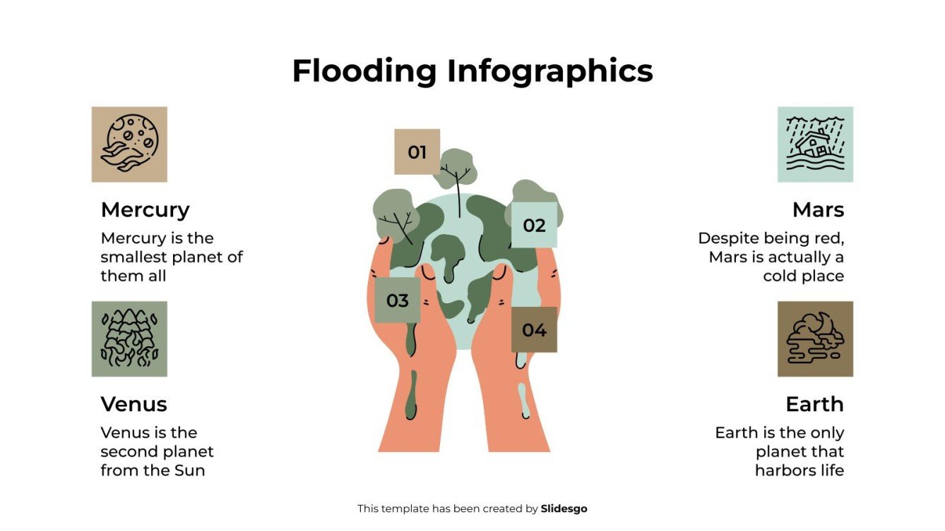 Flooding Infographics Template