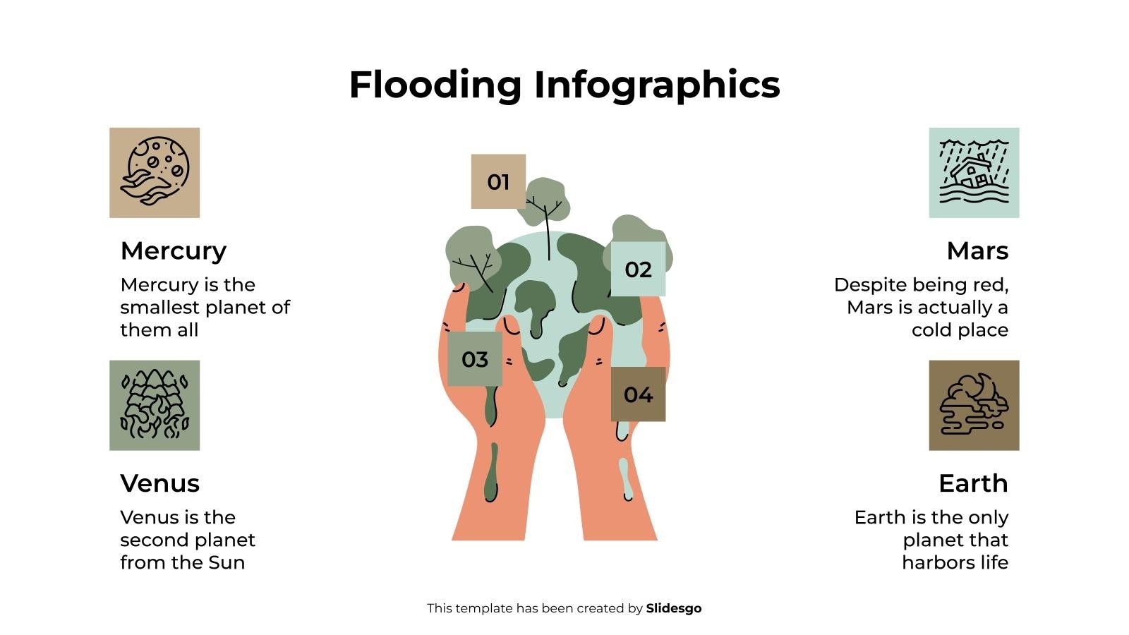 Flooding Infographics Template