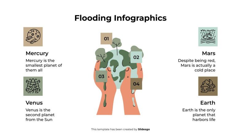 Flooding Infographics Template