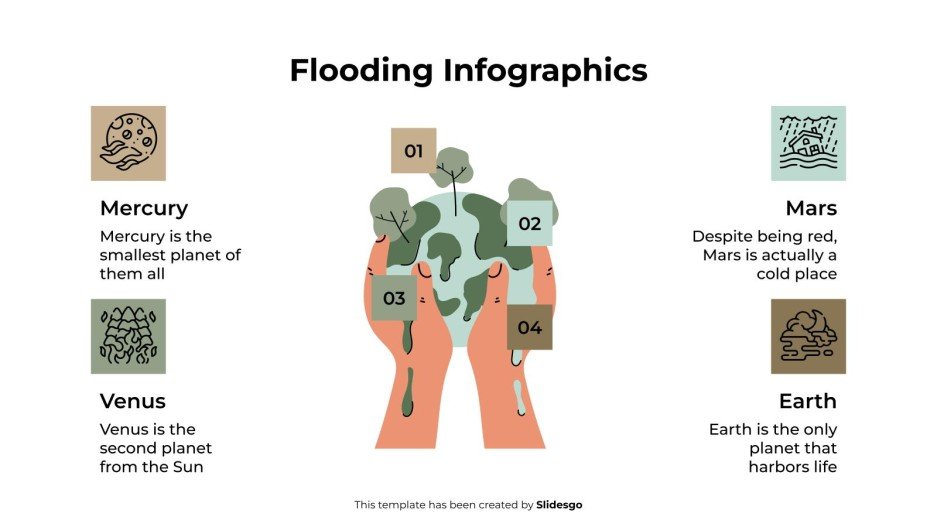 Flooding Infographics Template