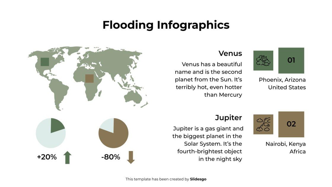 Flooding Infographics Template