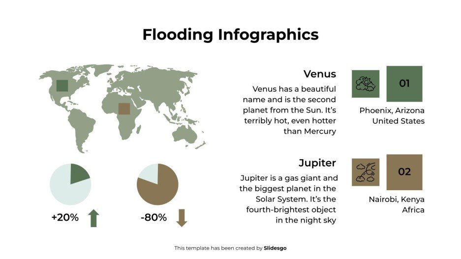 Flooding Infographics Template