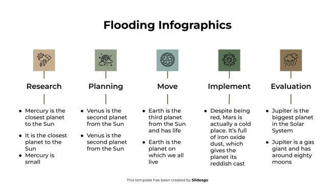 Flooding Infographics Template