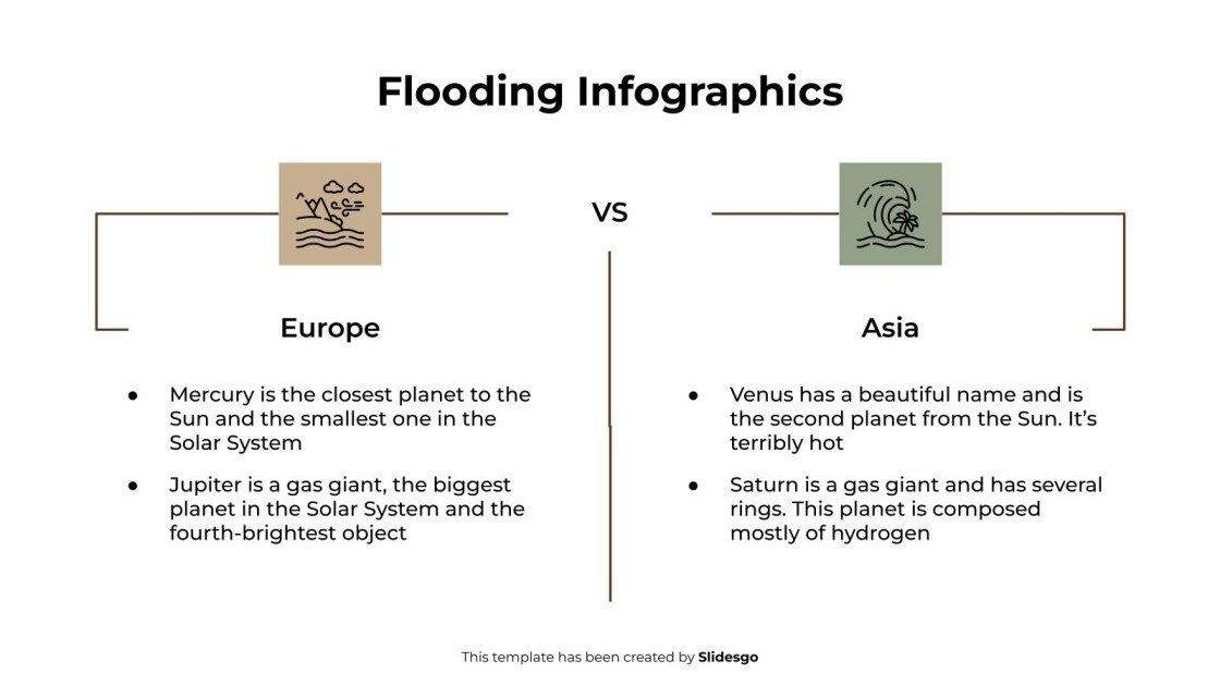 Flooding Infographics Template
