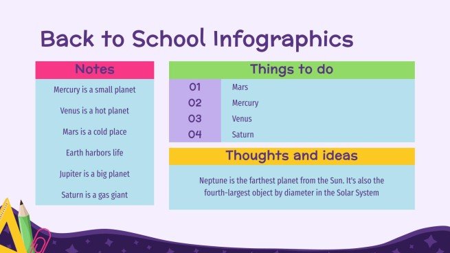 Back to School Infographics Template