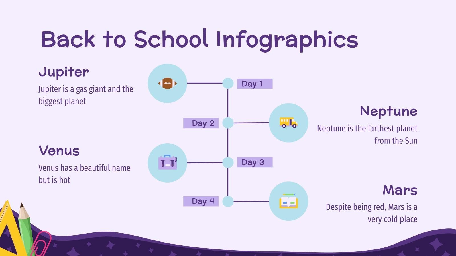 Back to School Infographics Template