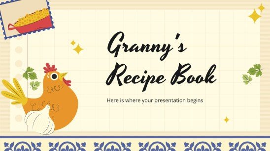 Free templates about Recipes for Google Slides and PowerPoint