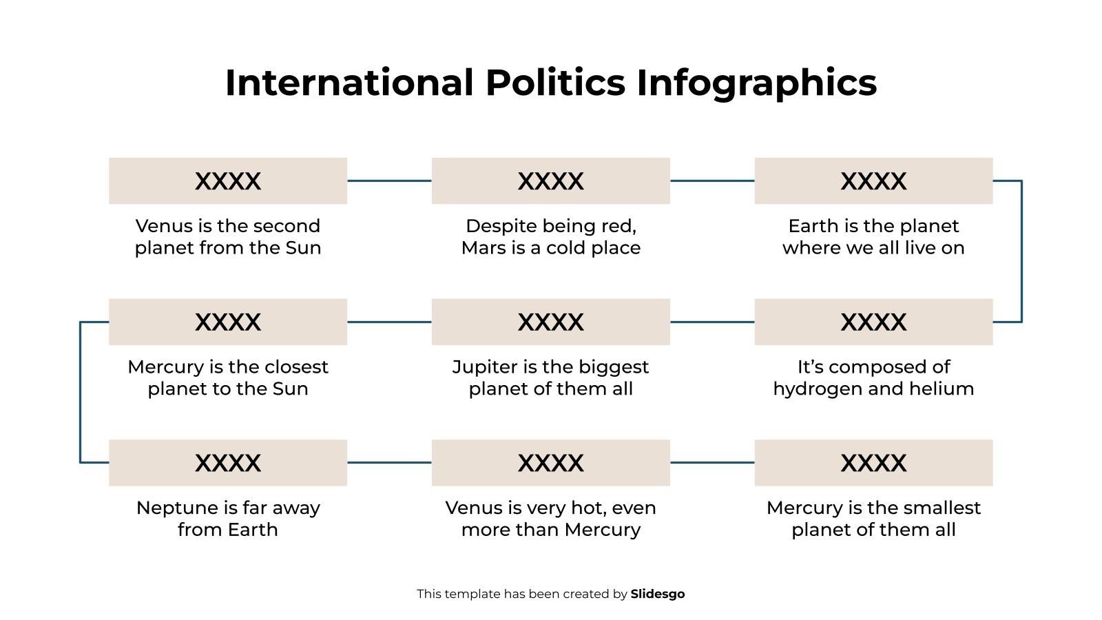 International Politics Infographics Template