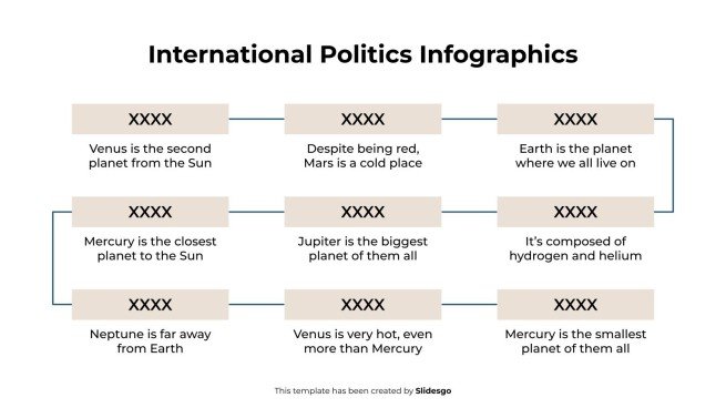 International Politics Infographics Template