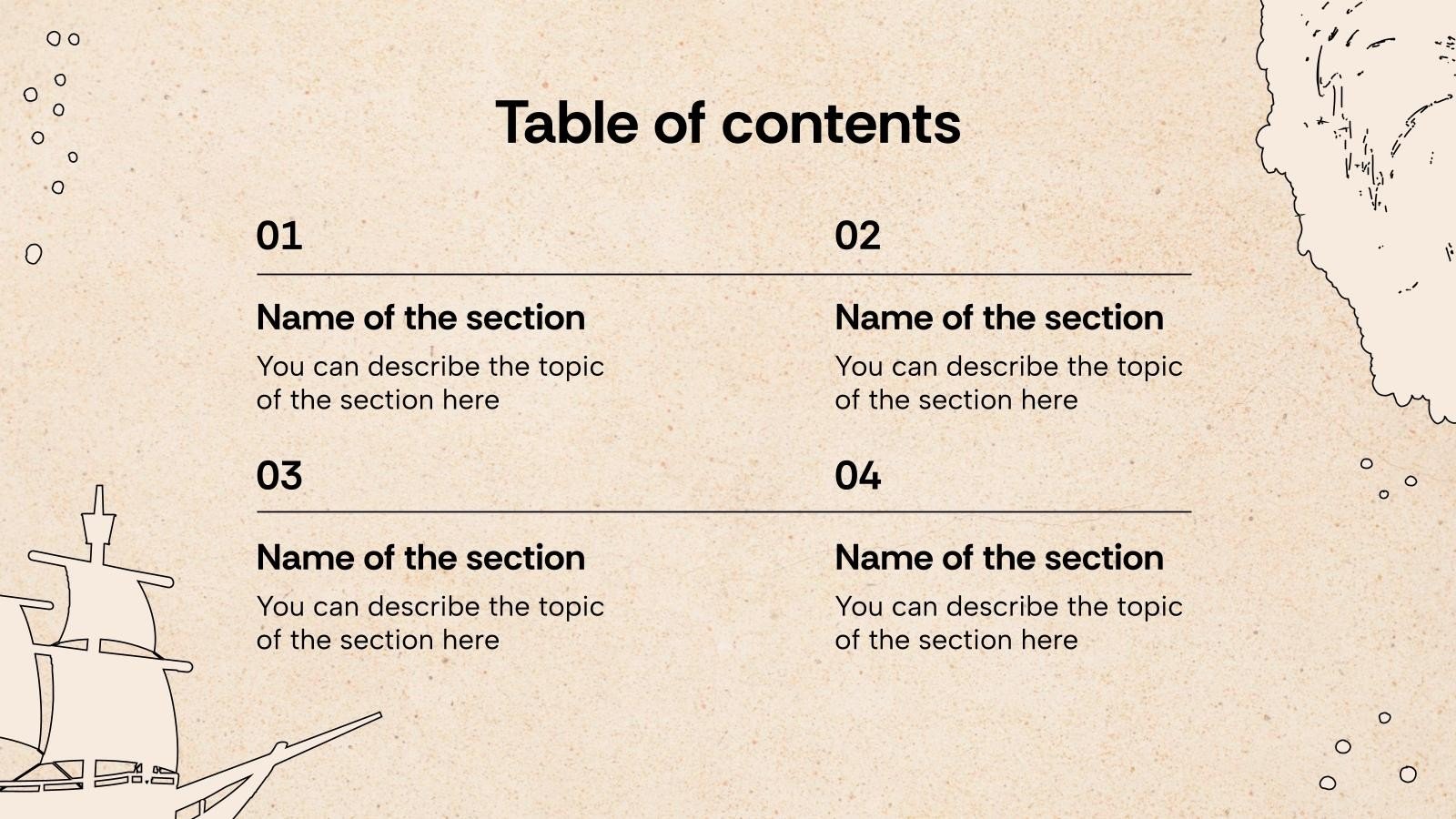 Pirate Ship Presentation