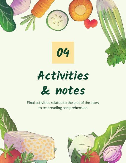 Healthy Eating Habits Storybook Presentation