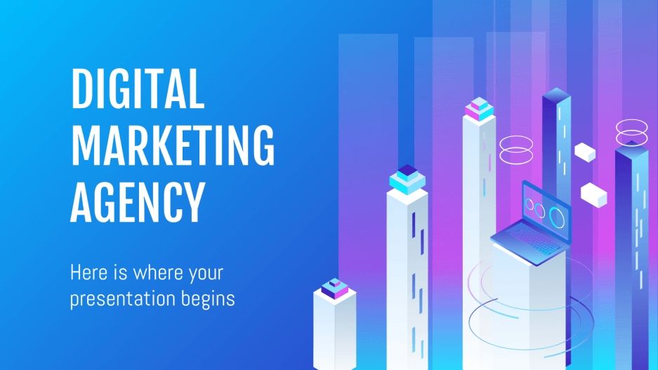 Digital Marketing Agency Google Slides Theme and PPT Template