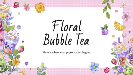 Free Google Slides and PPT Templates Style Floral & Plants