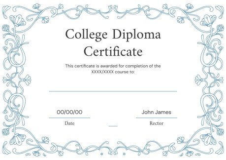 College Diploma Presentation