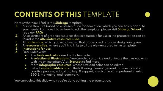 Grado en arte y diseño | Tema de Google Slides y PowerPoint