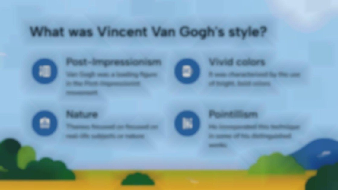 Vincent Van Gogh Presentation