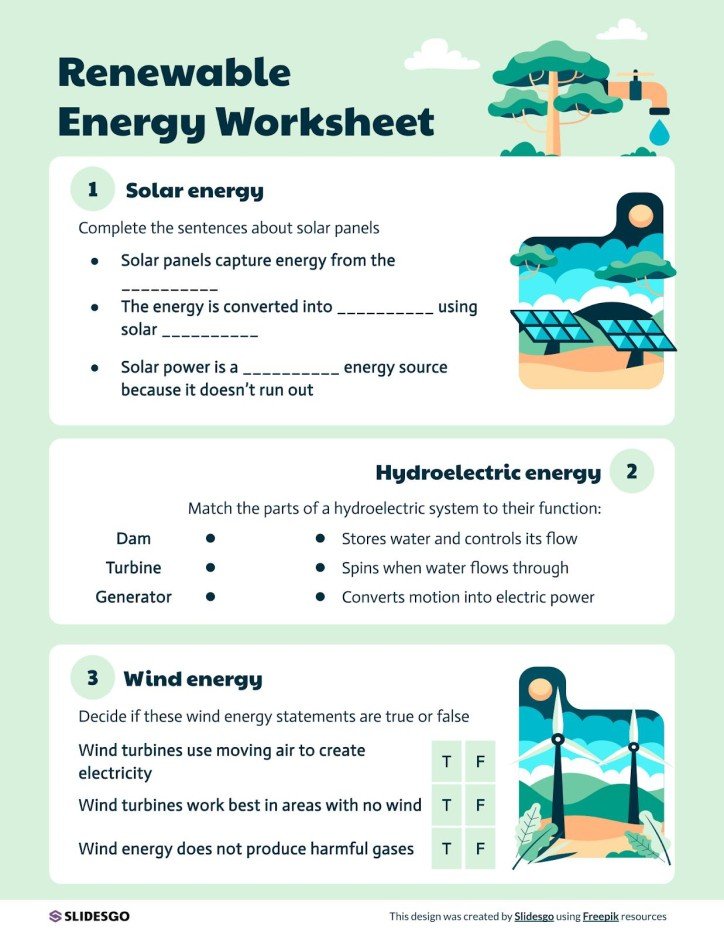 Free templates about energy for Google Slides and PowerPoint