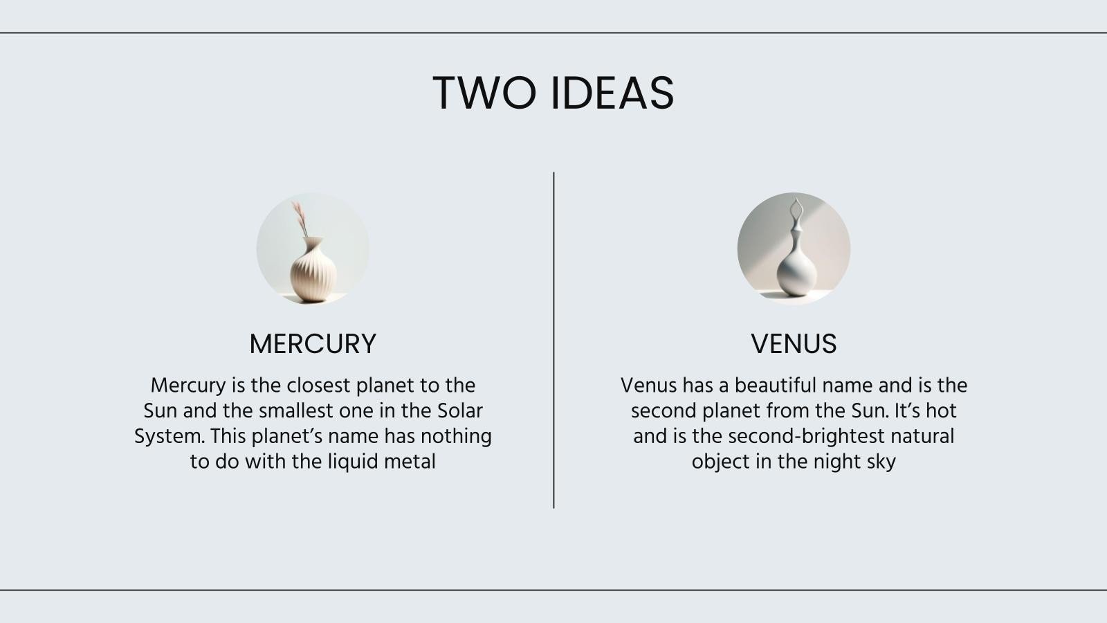 Minimalist Style Template Presentation