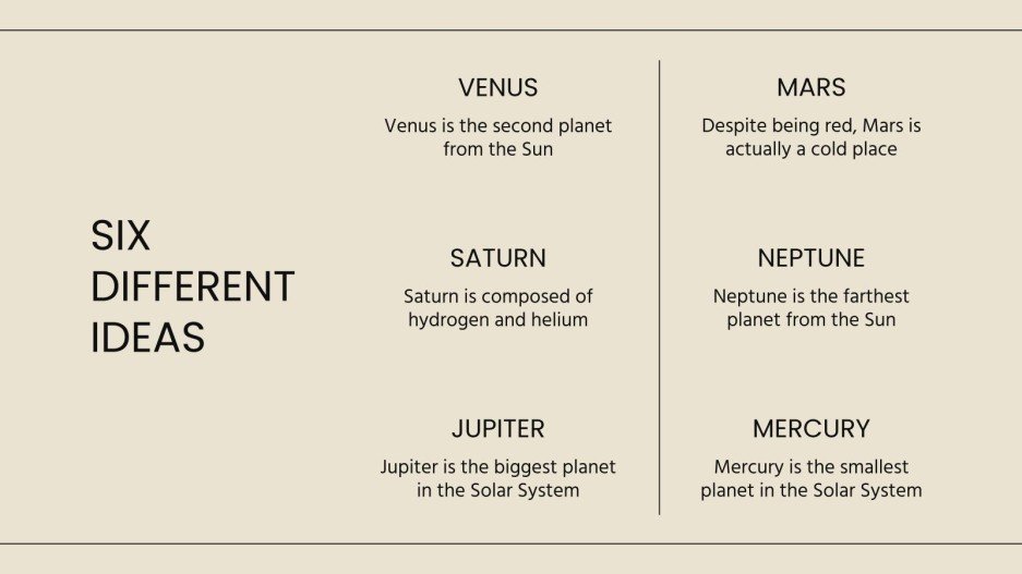 Minimalist Style Template Presentation