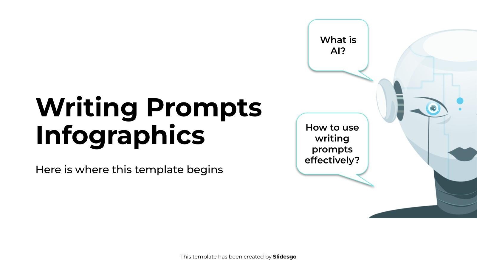 Writing Prompts Infographics Template