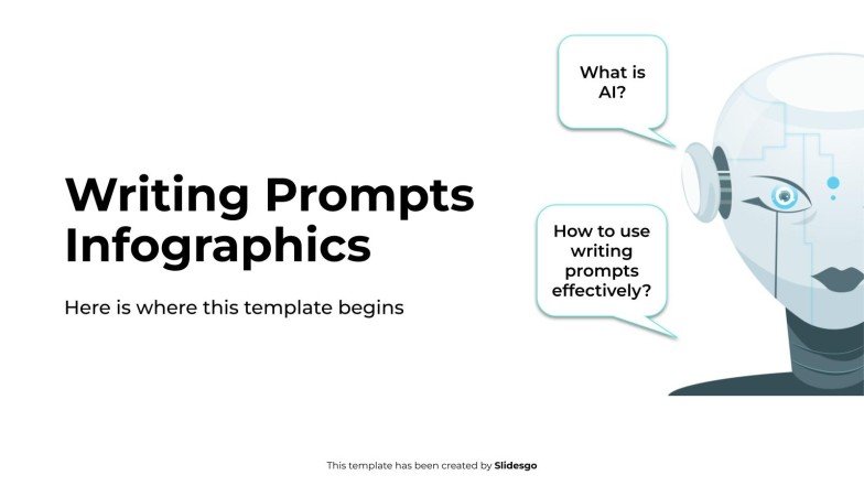 Writing Prompts Infographics Template