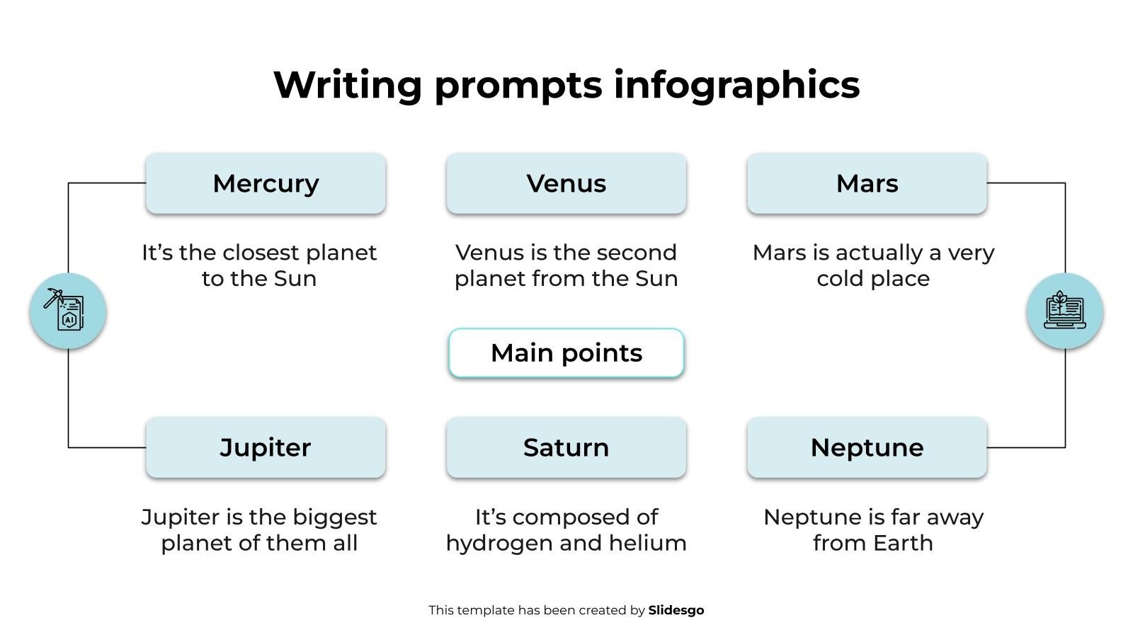 Writing Prompts Infographics Template