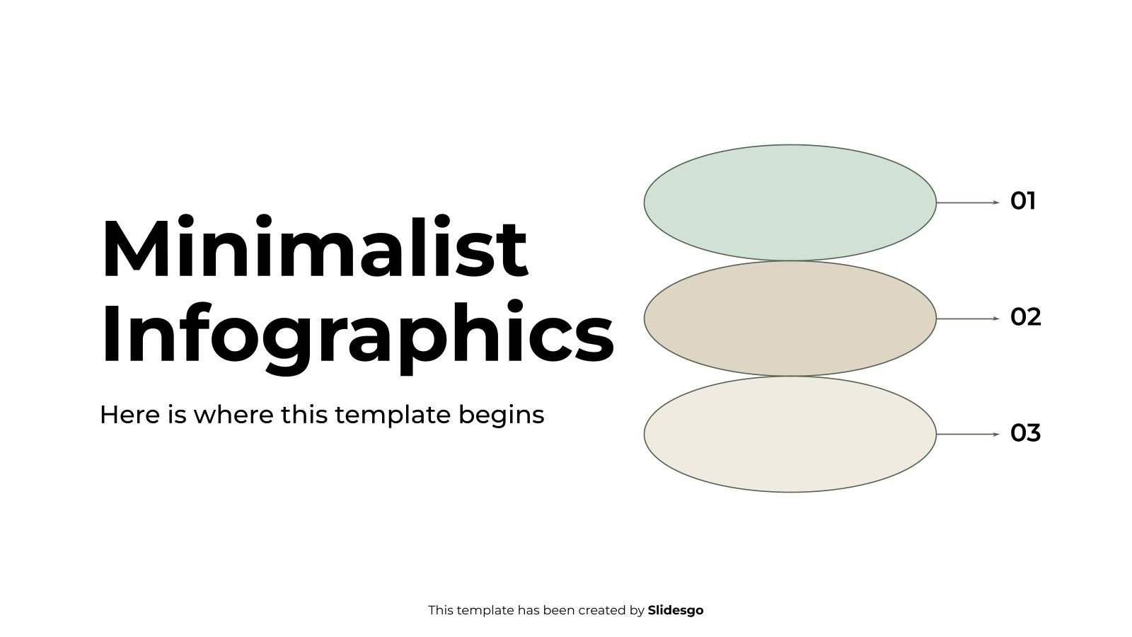 Minimalist Infographics Template