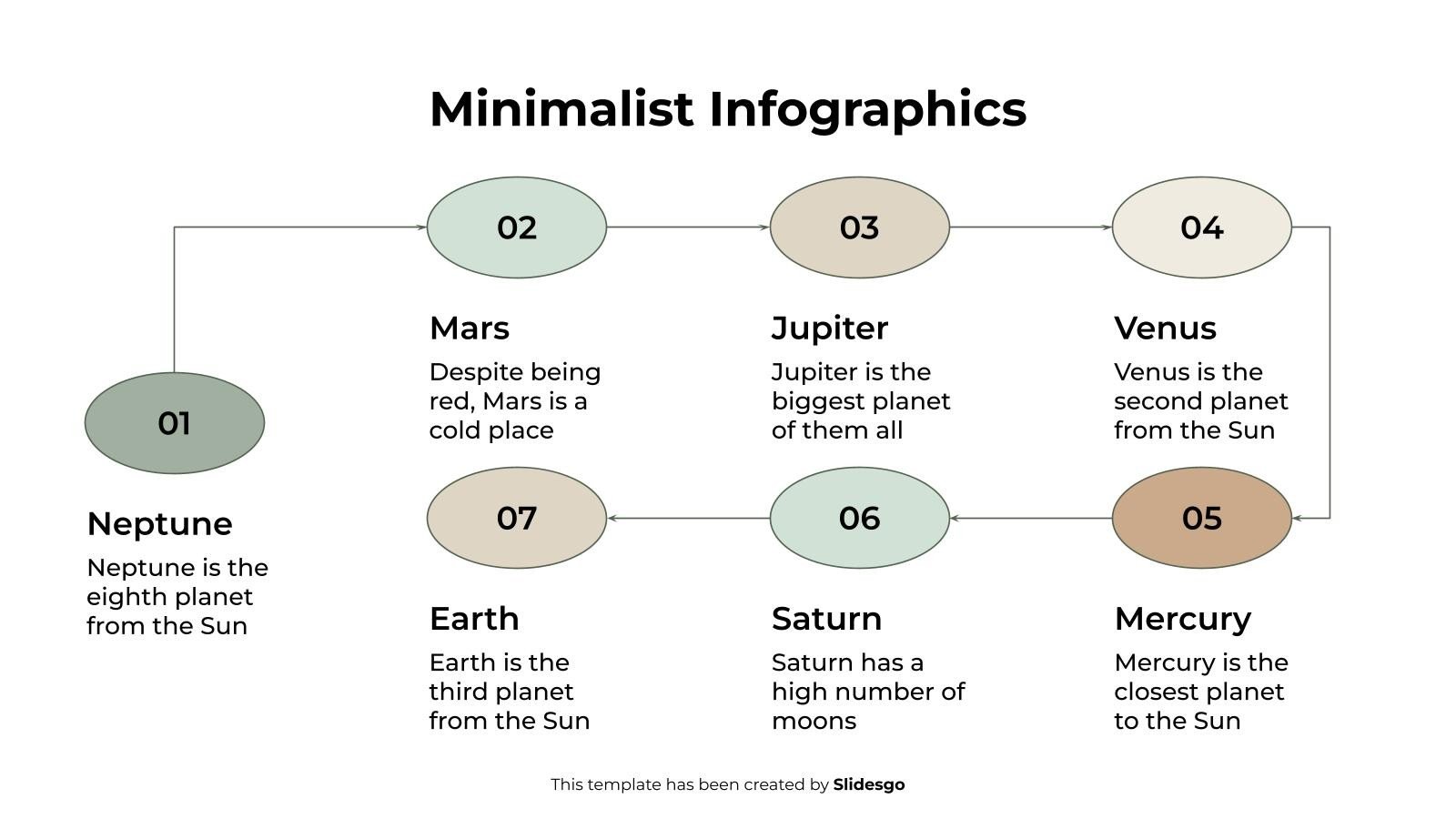 Minimalist Infographics Template