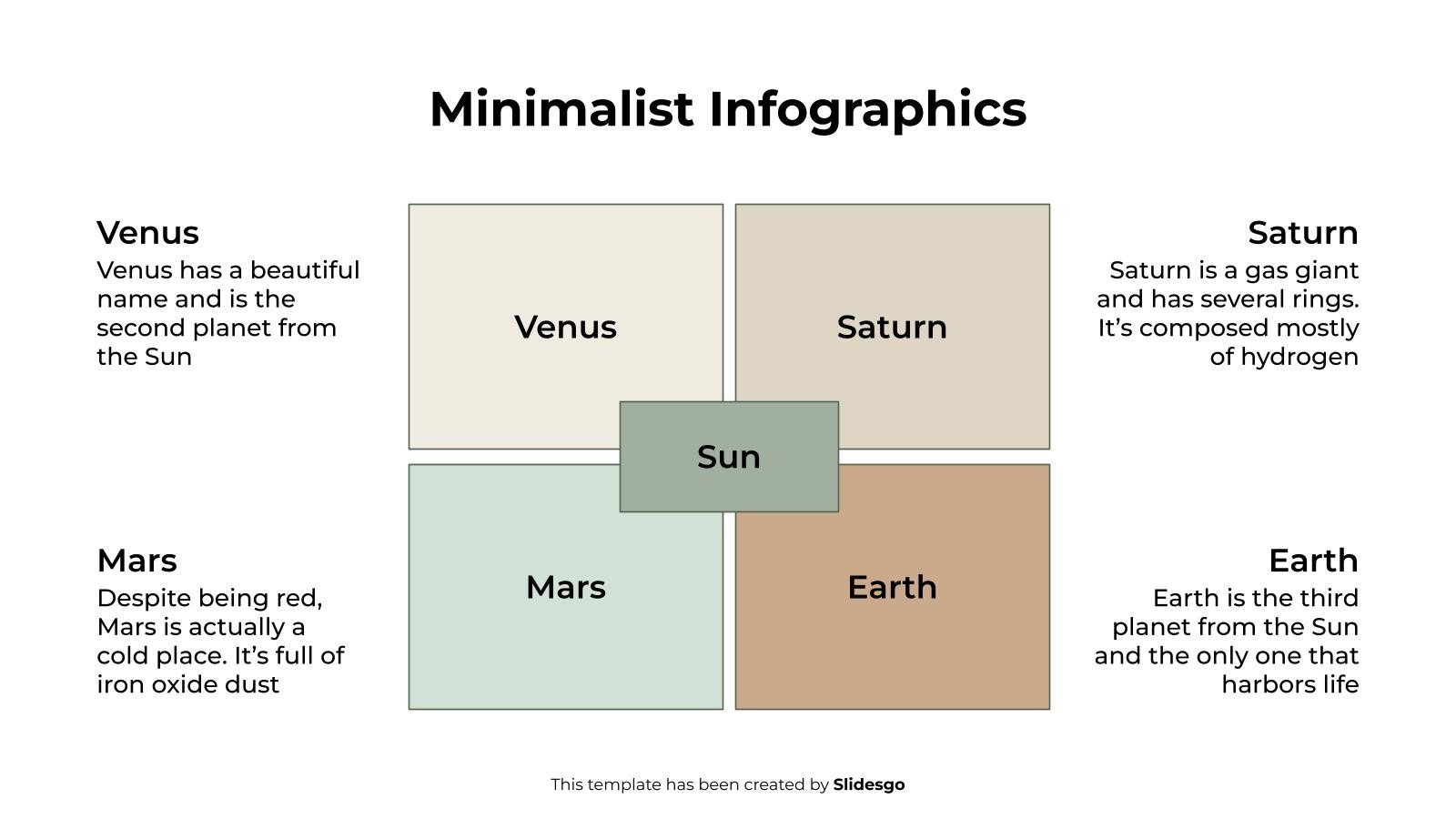 Minimalist Infographics Template