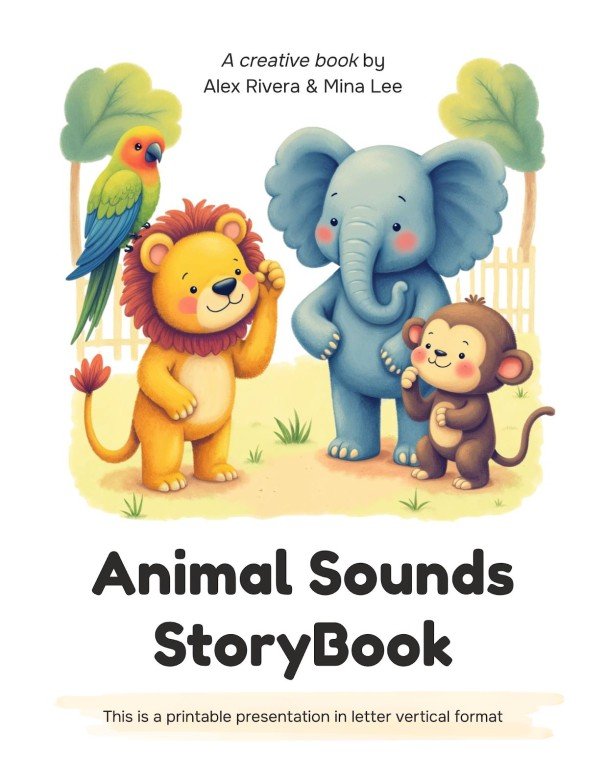 Animal Sounds StoryBook Presentation