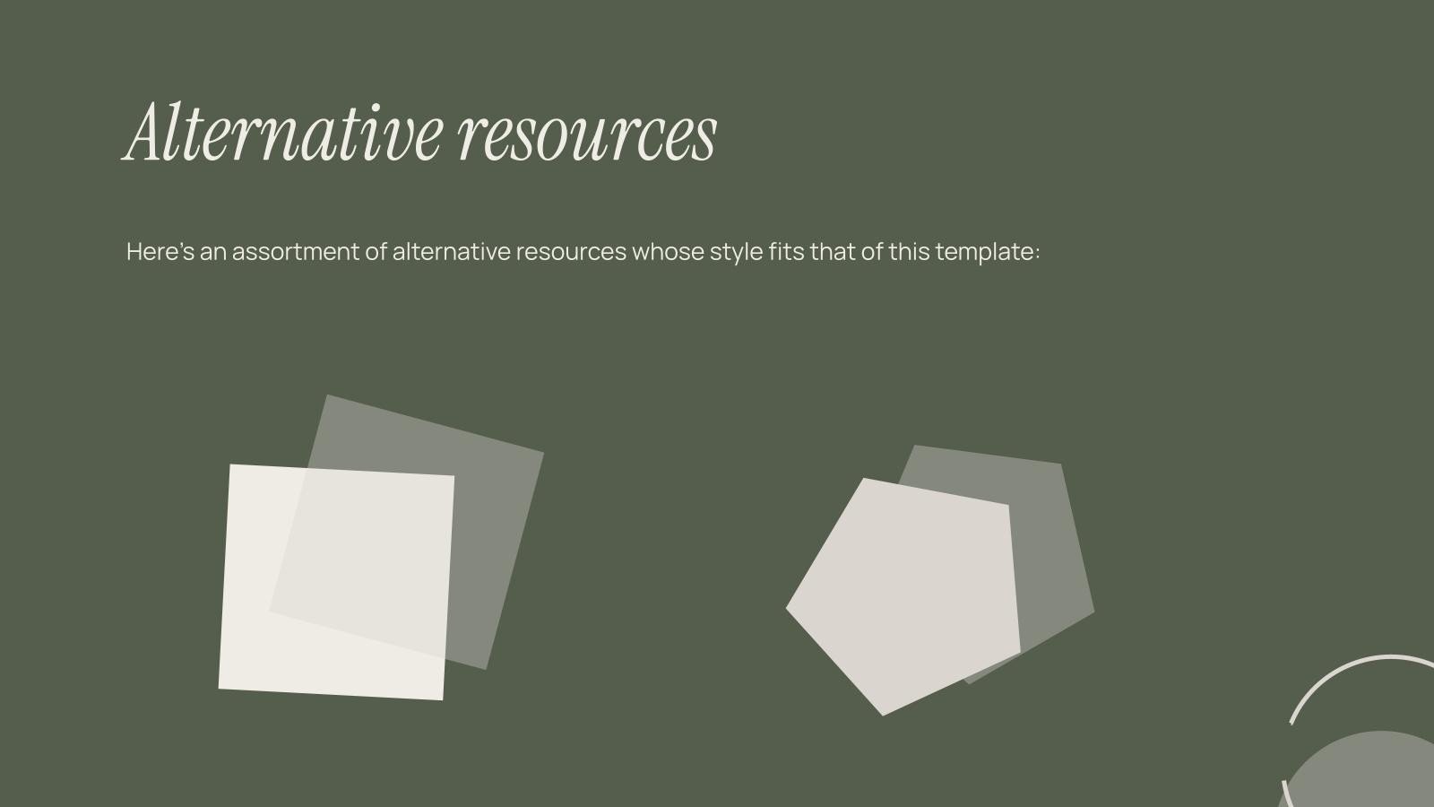 Minimalist Style Design Presentation