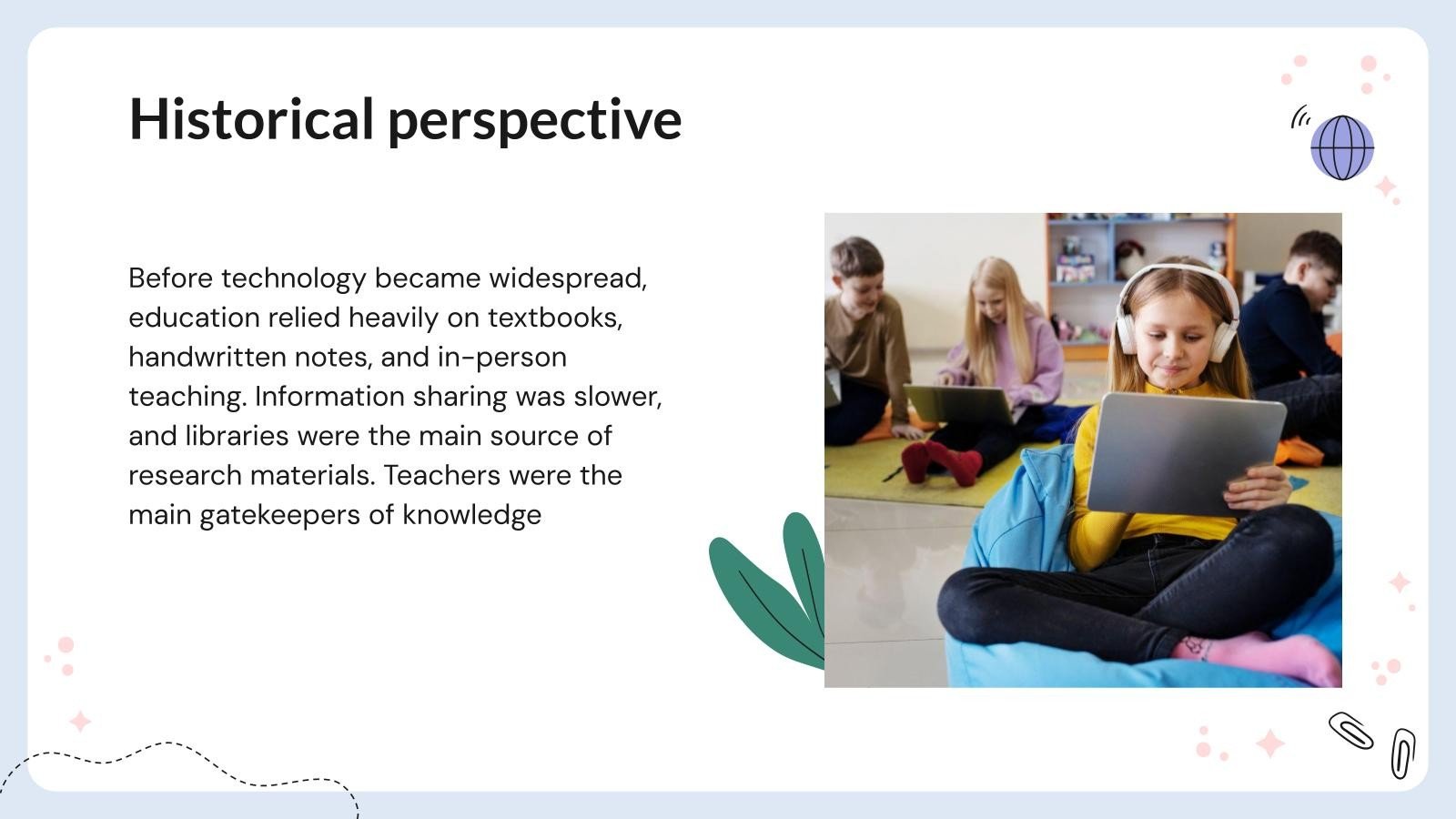 The Impact of Technology on Modern Education Presentation