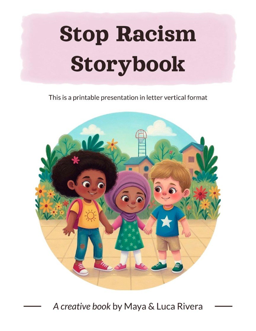 Free Google Slides and PPT templates to fight against racism