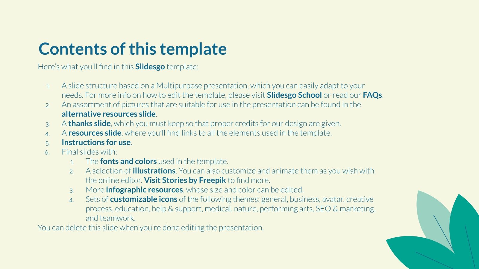 Sustainability Strategy | Google Slides & PowerPoint template