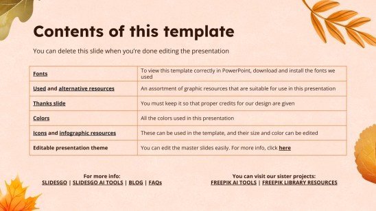 Happy Fall Theme Presentation Presentation