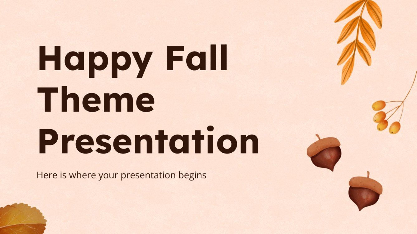 Free Fall Google Slides themes and PowerPoint templates