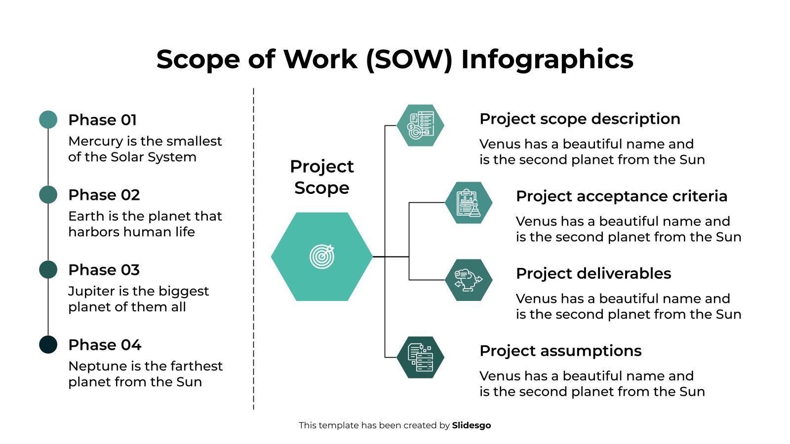 Scope of Work (SOW) Infographics Template